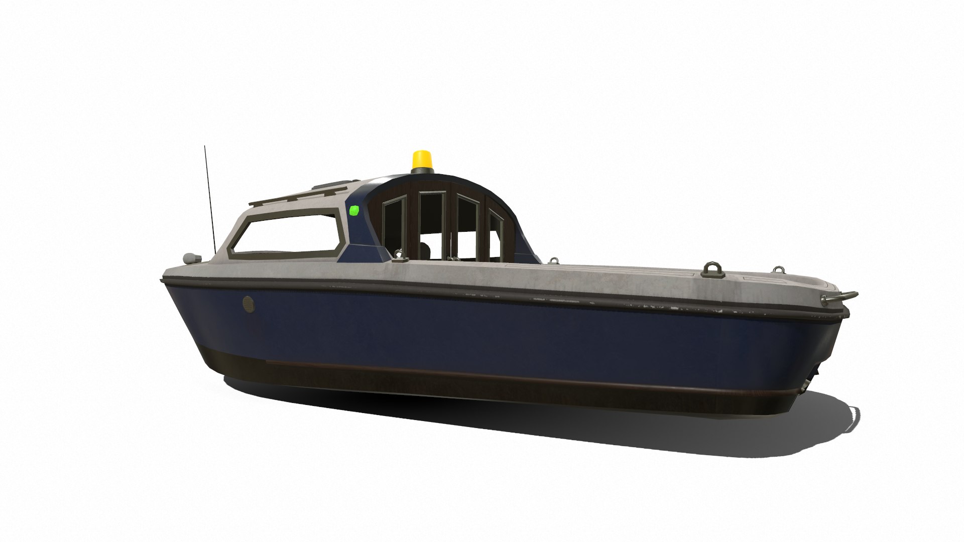 Speedboat Low-poly PBR 3D Model - TurboSquid 1969856