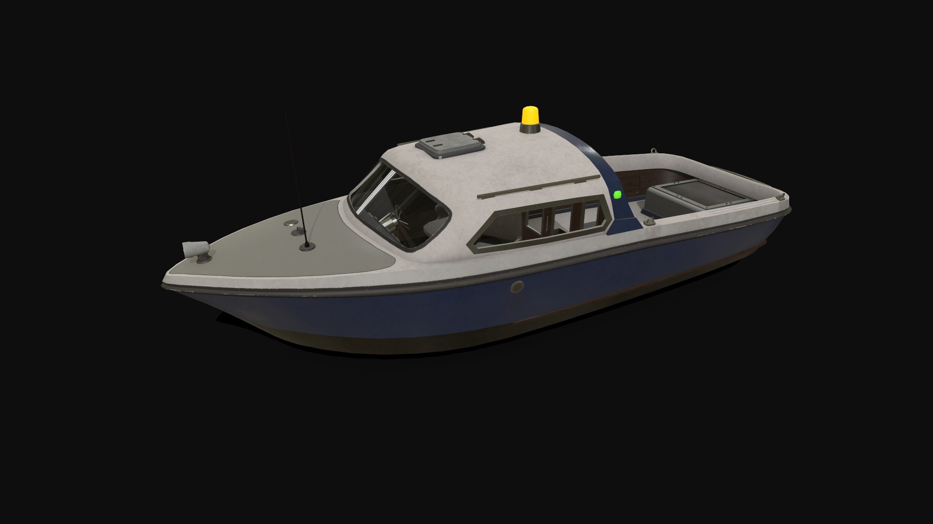 Speedboat Low-poly PBR 3D model - TurboSquid 1969856