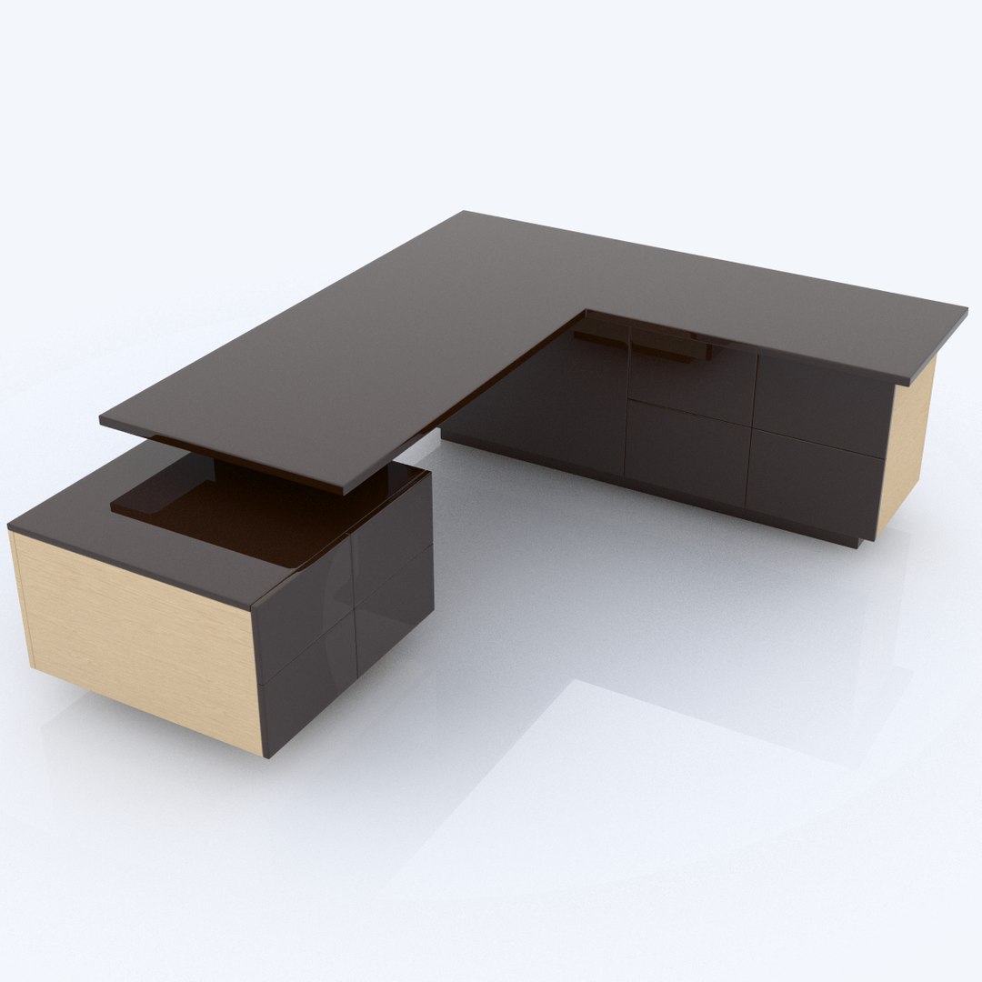 3d office table