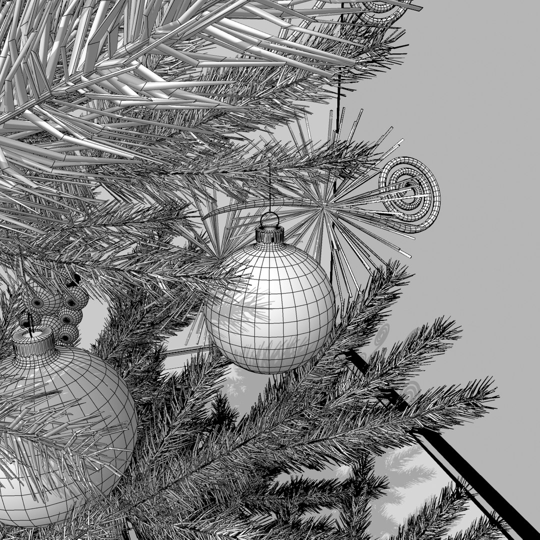 3d model christmas tree