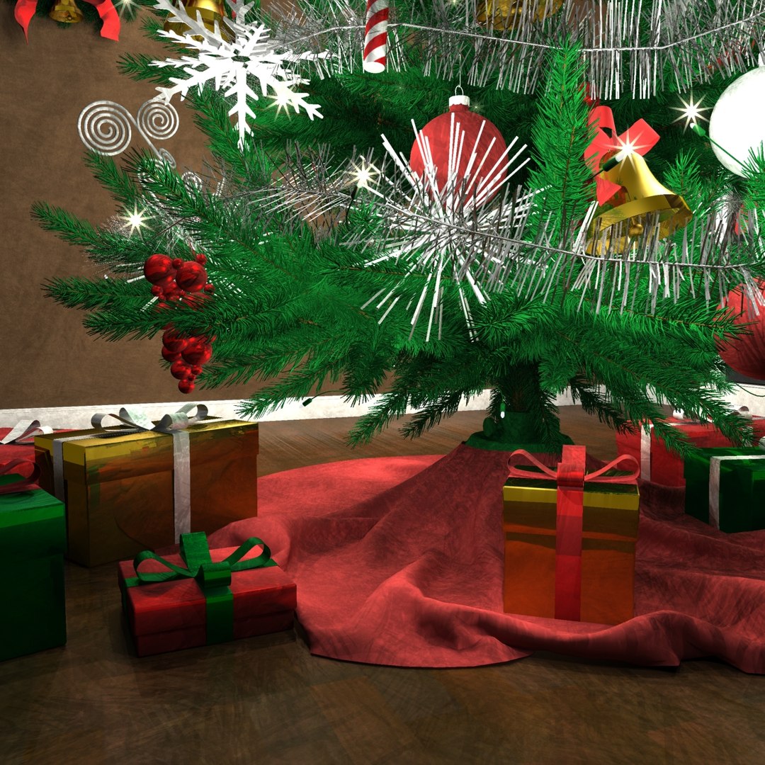 3d model christmas tree