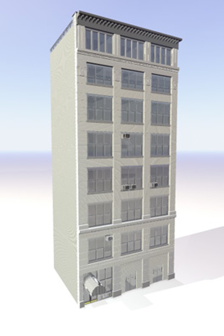 York Building Br5 3d Model