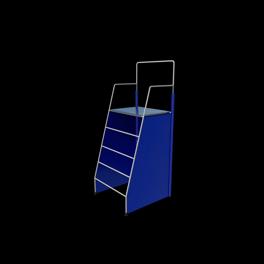 Referee Stand 3D Model 3D Model - TurboSquid 2418615
