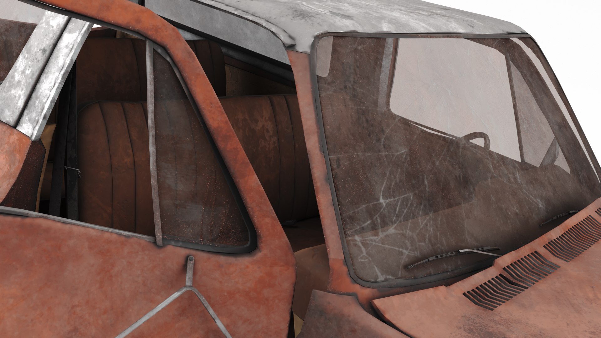 Crashed Chevrolet K5 Blazer 1975 Model - TurboSquid 2232501