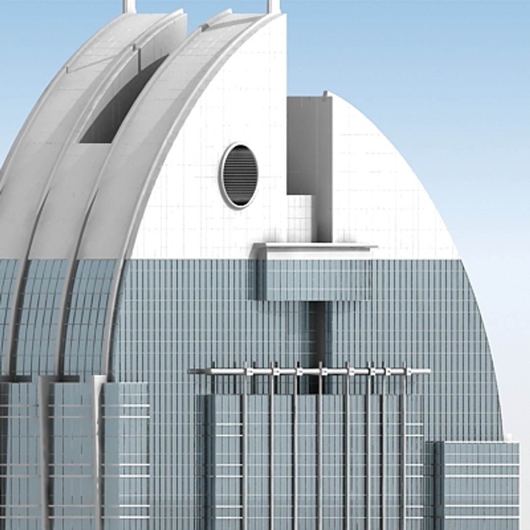 3ds Max Al Anoud Tower