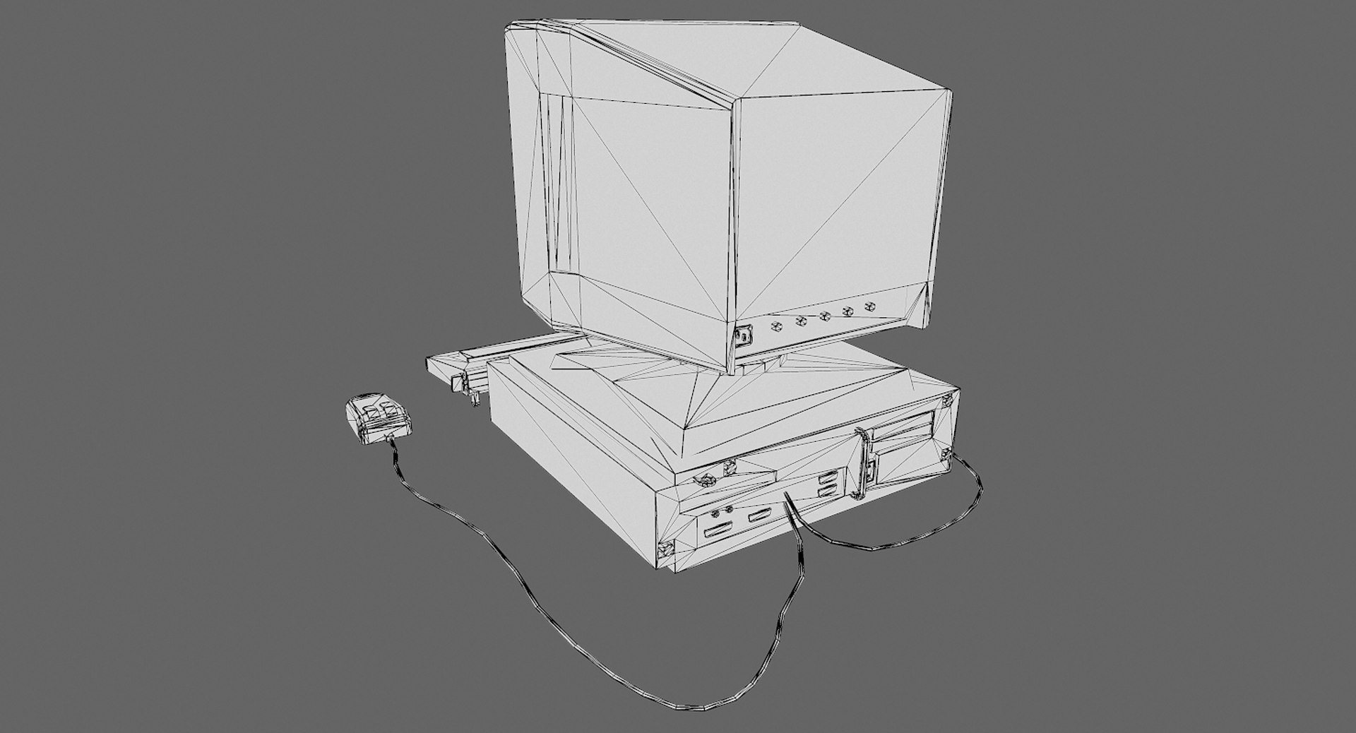 Free Computer 02 3d Model