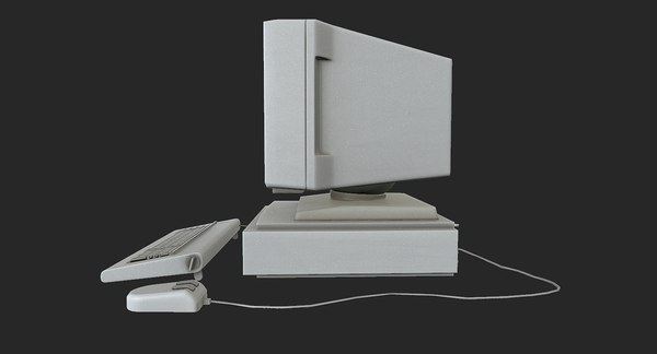 free computer 02 3d model