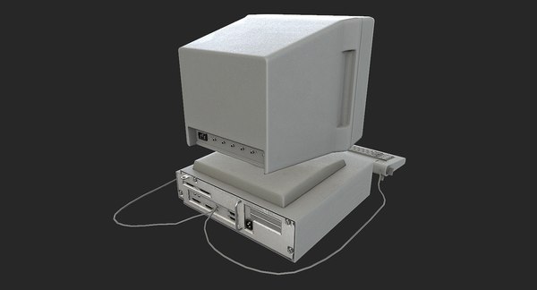 free computer 02 3d model