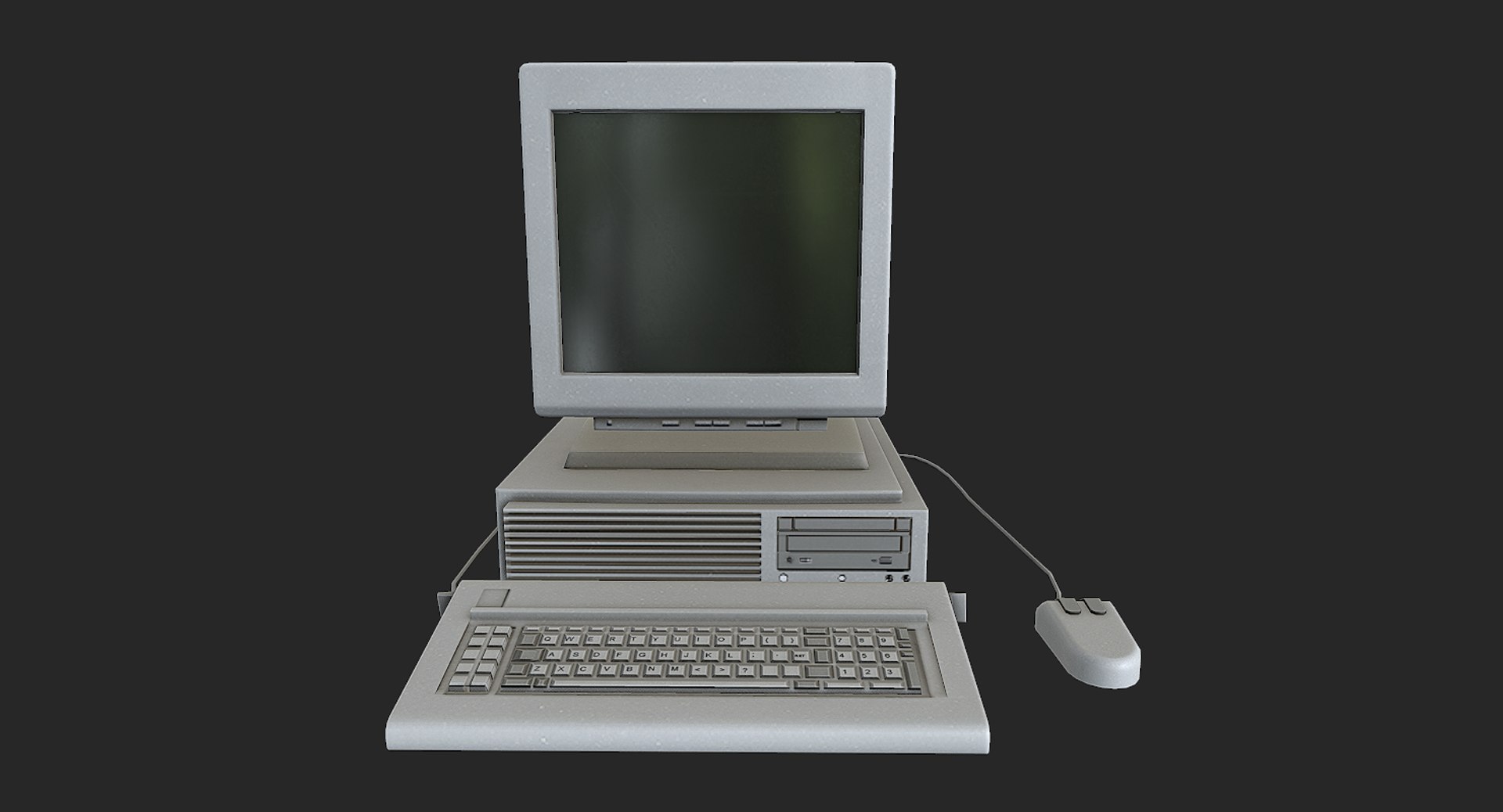 Free Computer 02 3d Model