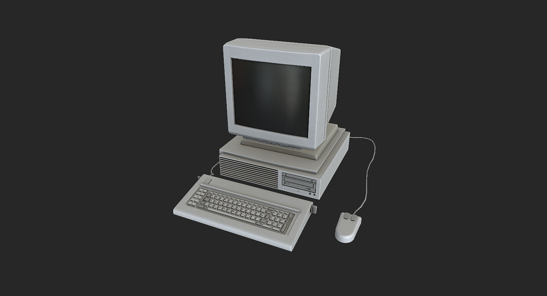 Free Computer 02 3d Model