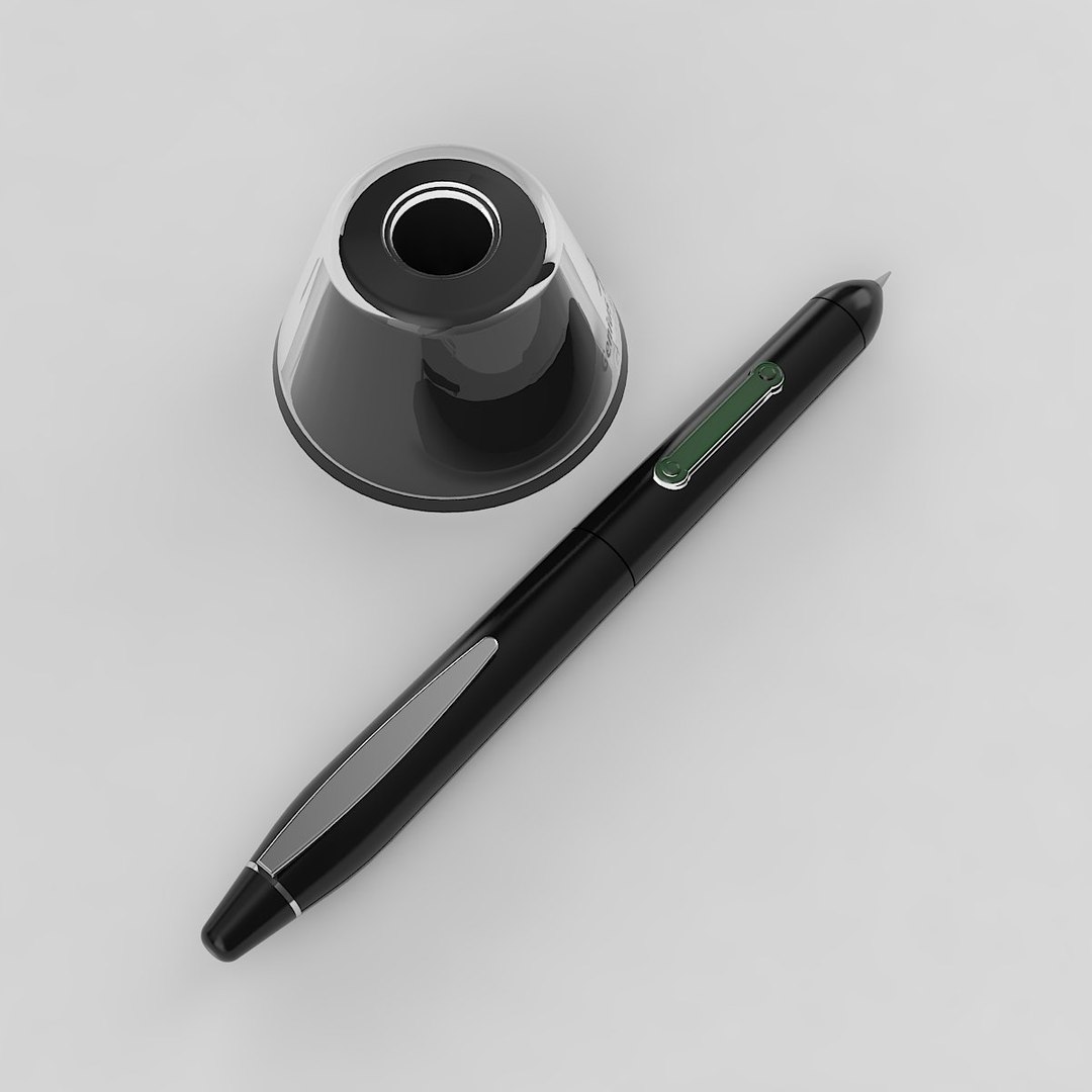 Genius Optic Pencil 3d Model