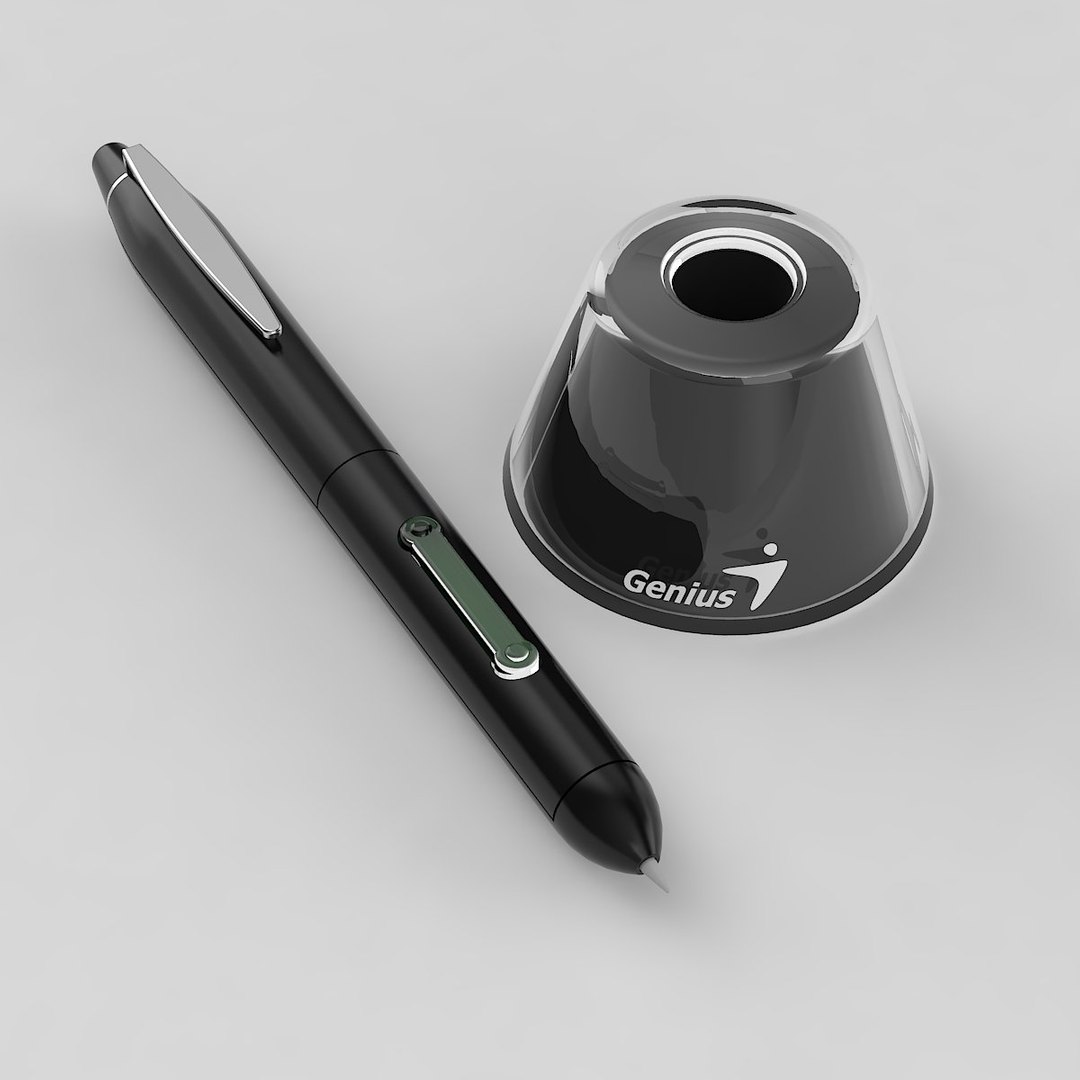 Genius Optic Pencil 3d Model