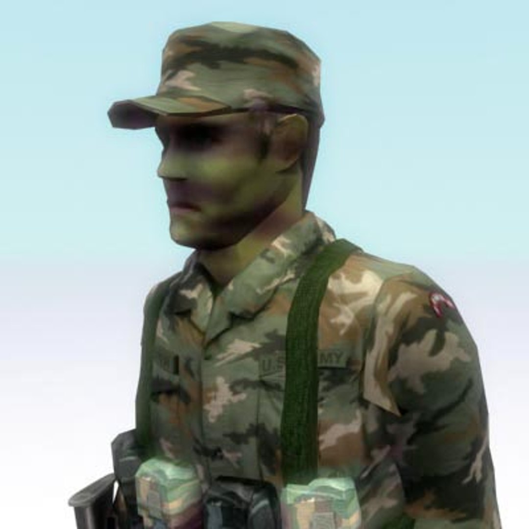 3d Model Usarmy Ranger