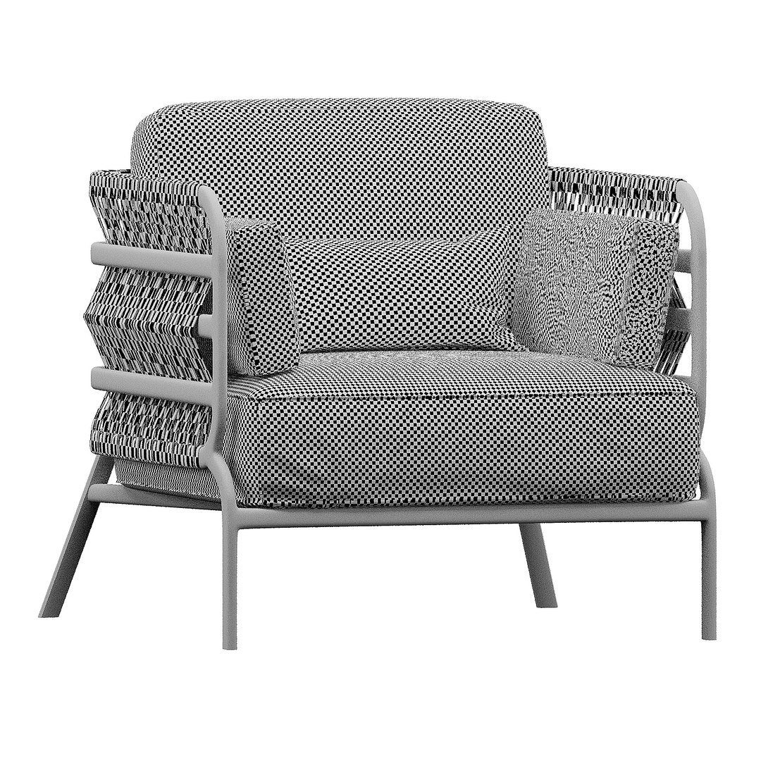 Mindo 106 Lounge Chair 3D Model - TurboSquid 1984812