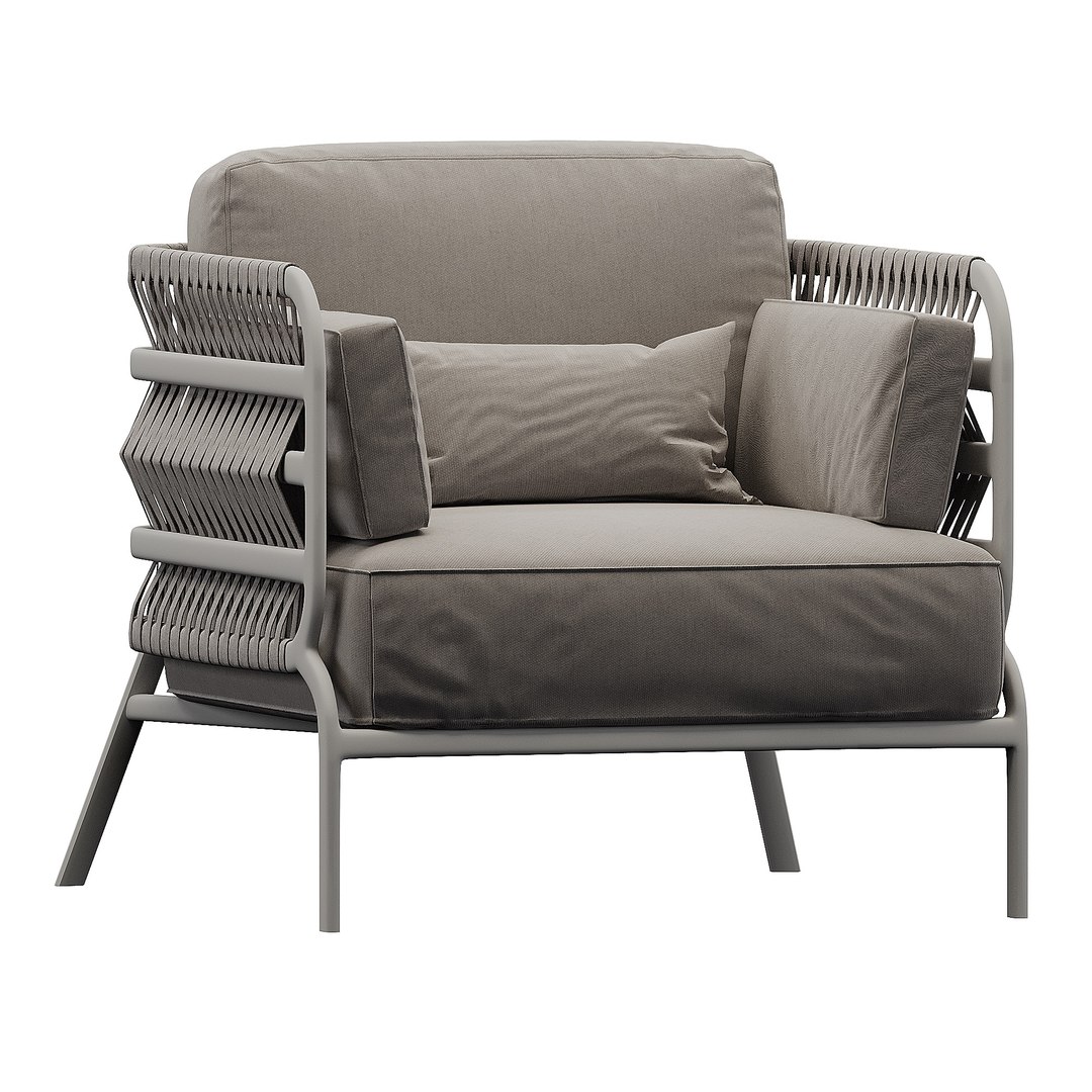 Mindo 106 Lounge Chair 3D Model - TurboSquid 1984812