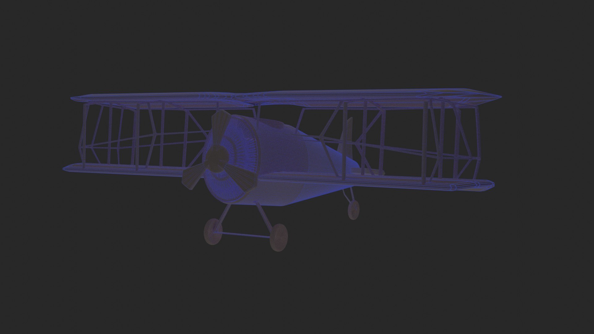 3D Low Poly 90s plane model - TurboSquid 2117798