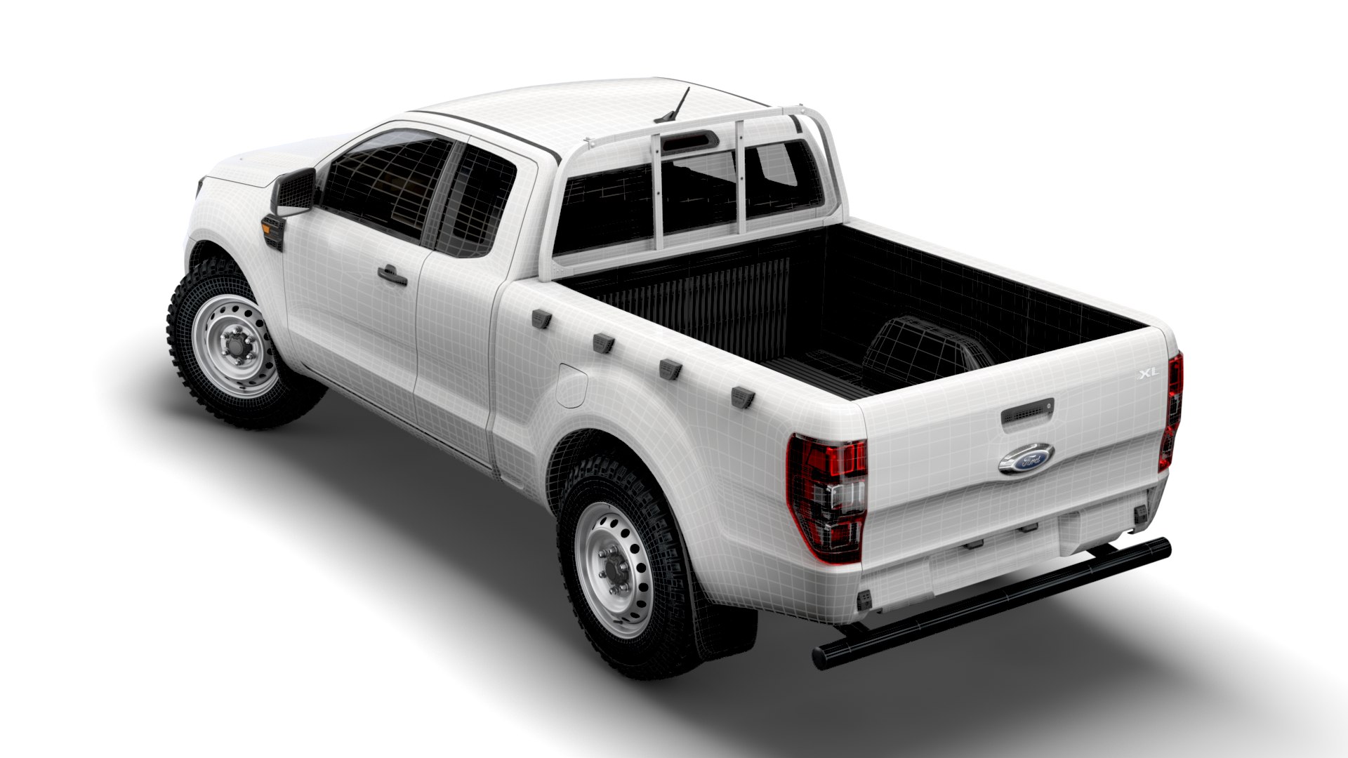 3D Ranger Supercab Xl - TurboSquid 1674342