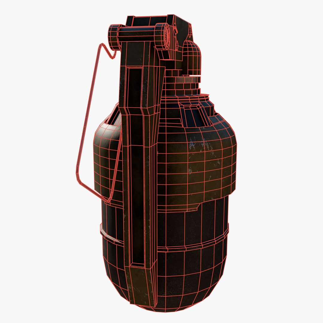 Futuristic grenade concept model - TurboSquid 2085305
