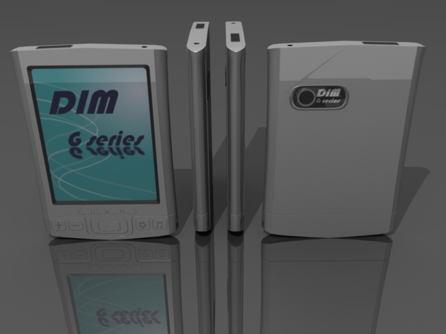 free pda dim 3d model