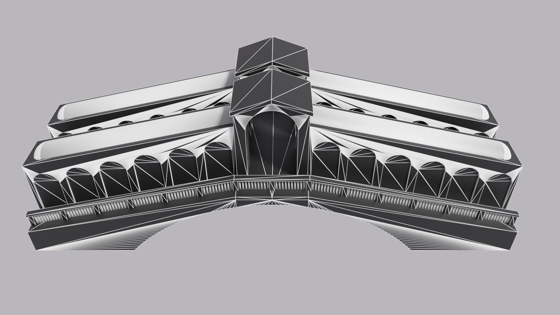 3D Cartoon Venice Rialto Bridge - TurboSquid 1891051