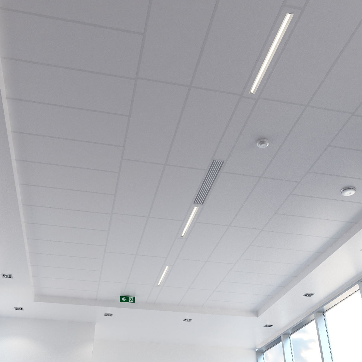 Ceiling armstrong 3D model - TurboSquid 1237649