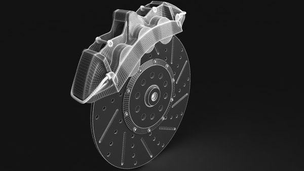 3D brake disc model - TurboSquid 1367604