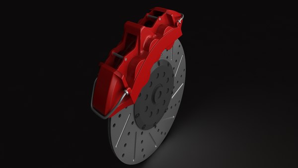3D brake disc model - TurboSquid 1367604