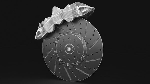 3D brake disc model - TurboSquid 1367604