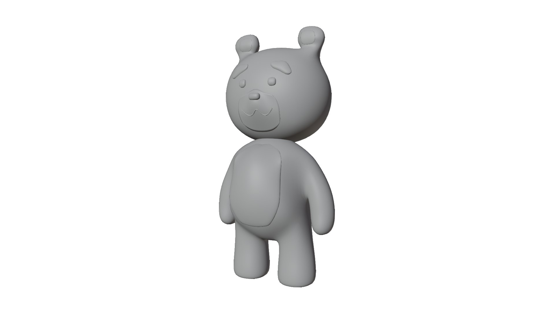 Bear Character With 3 Different Skins 3D - TurboSquid 2049281