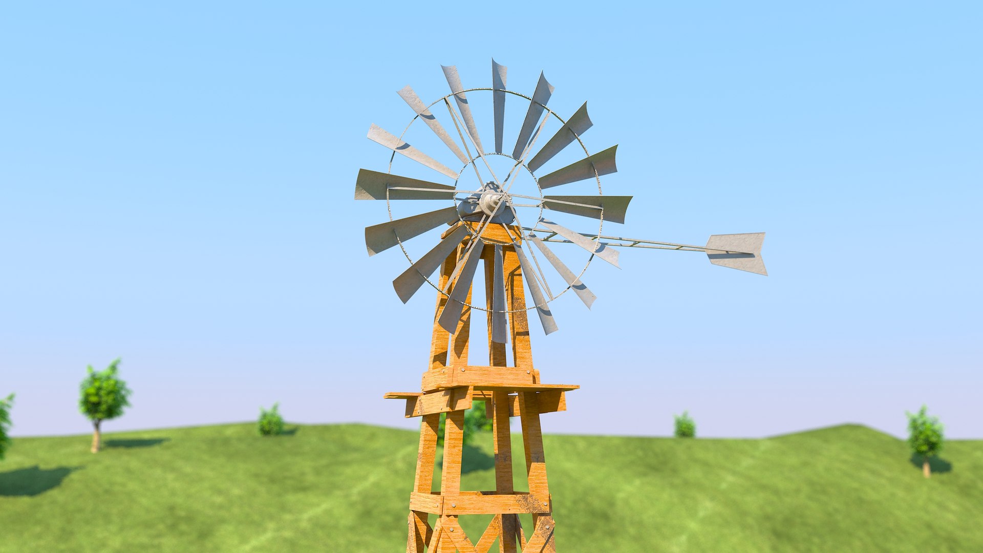 3D Full Farm Scene model - TurboSquid 1954115