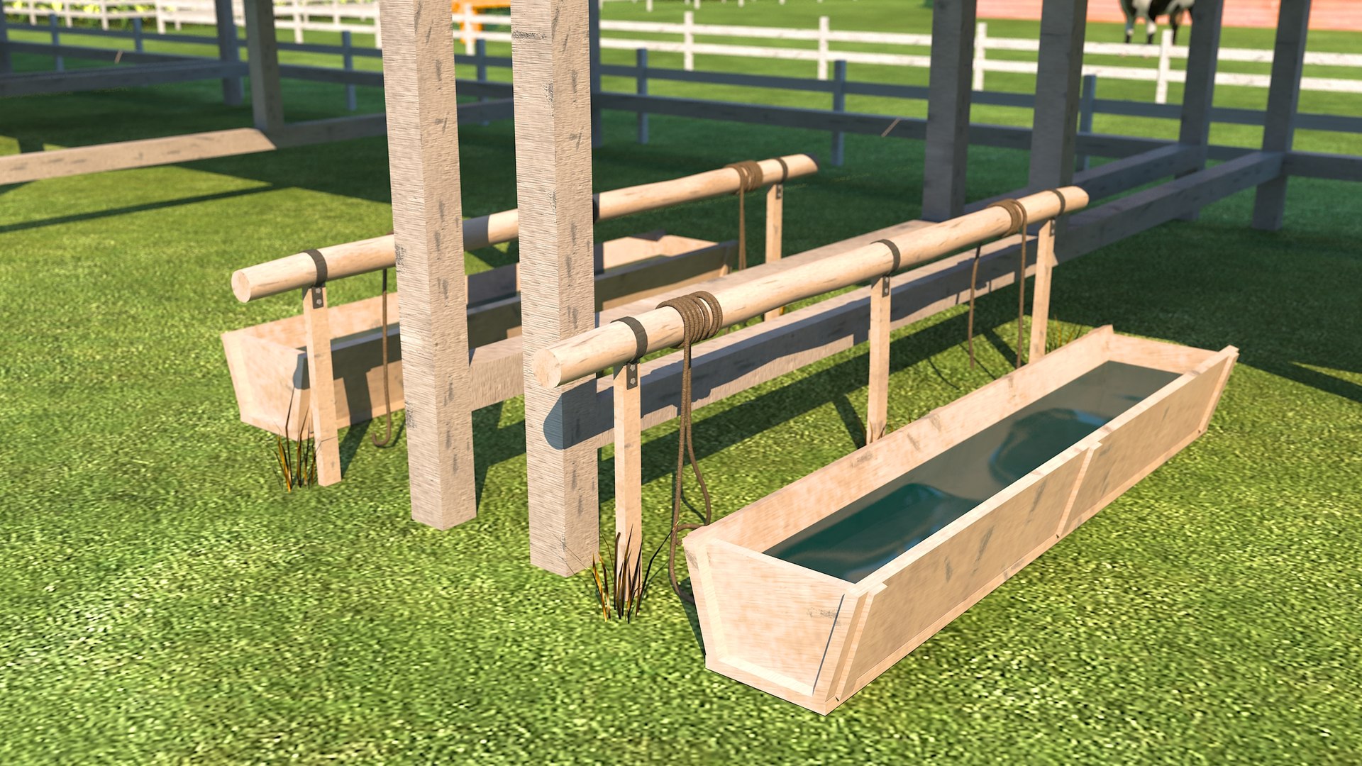 3D Full Farm Scene model - TurboSquid 1954115
