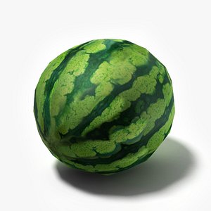 3d Model Watermelon Hi