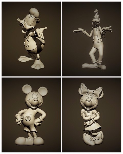 Minnie Mouse 3D Models for Download | TurboSquid