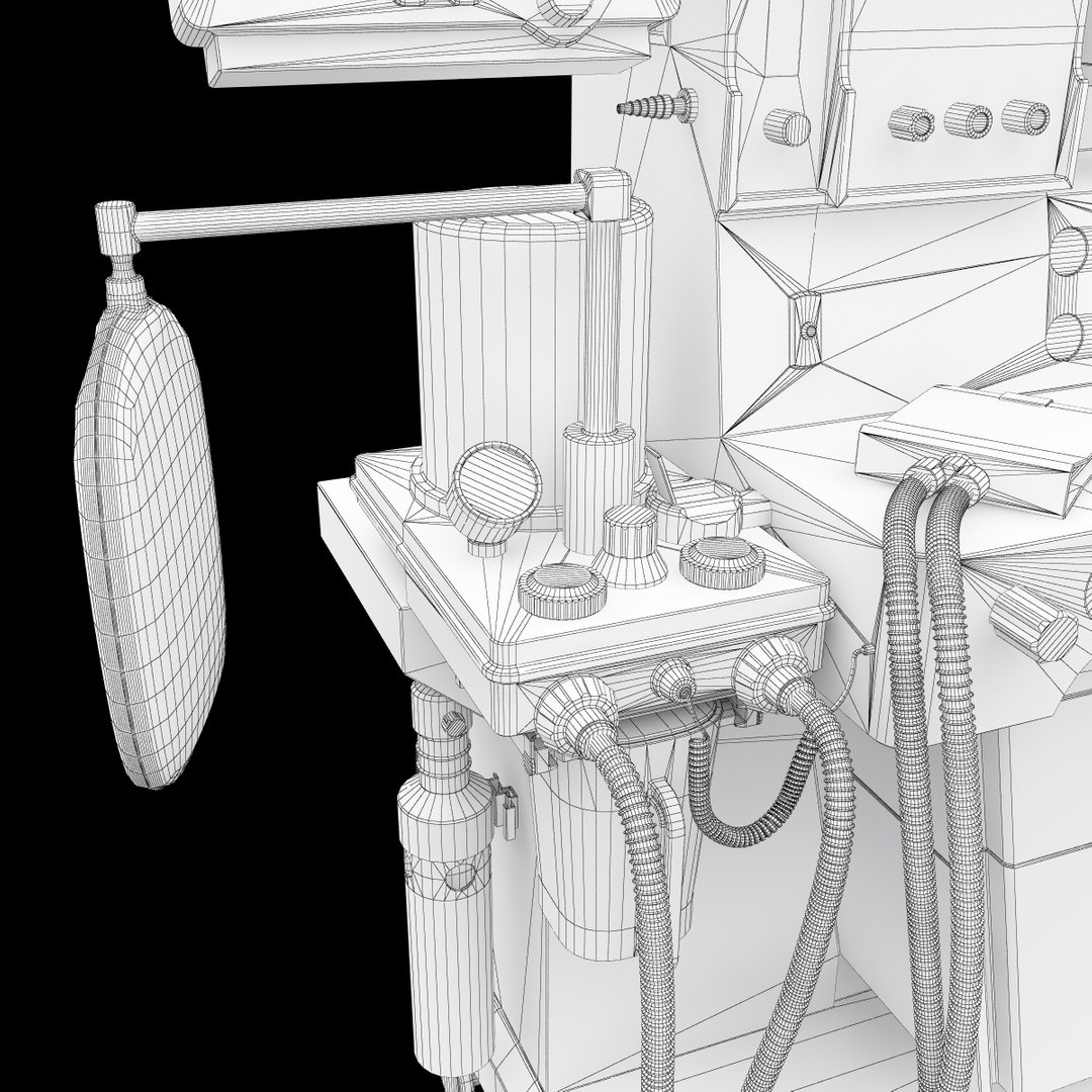 Bilanx Ax-700 Anesthesia Apparatus 3d Max