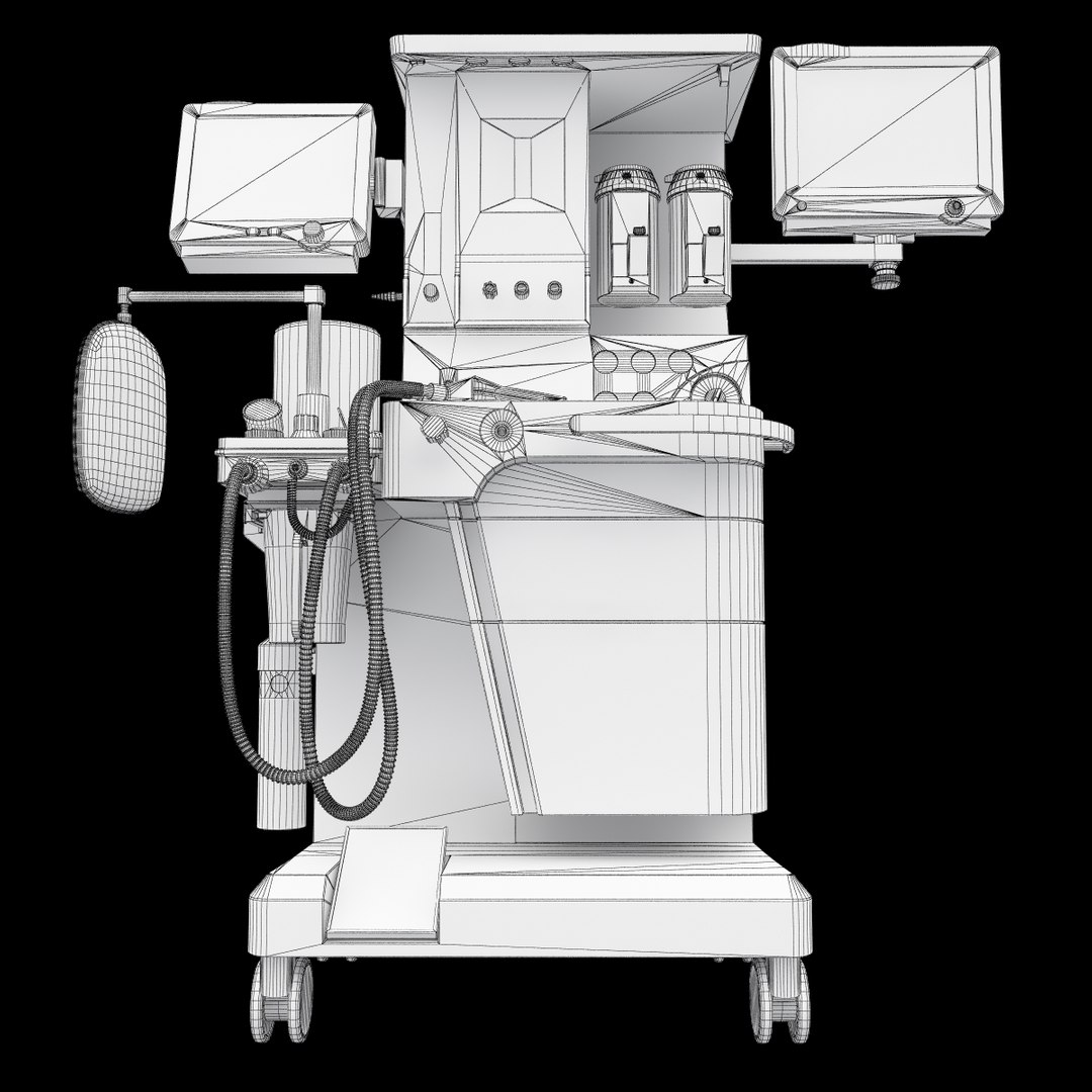 Bilanx Ax-700 Anesthesia Apparatus 3d Max
