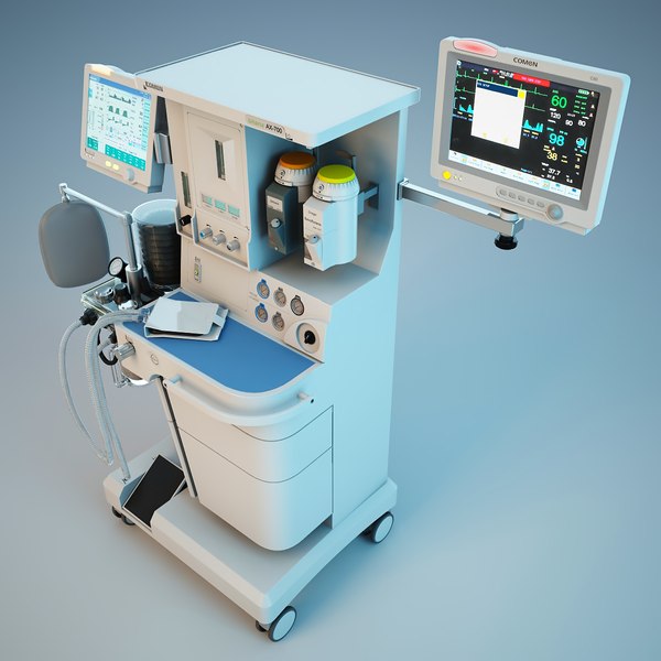 bilanx ax-700 anesthesia apparatus 3d max
