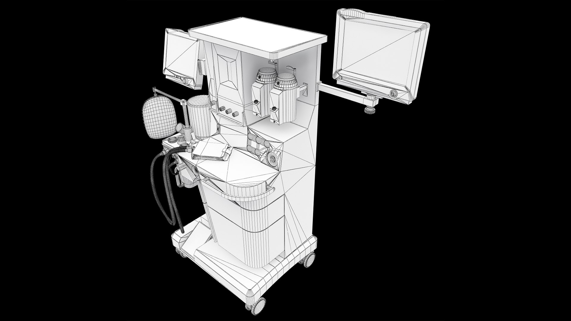 Bilanx Ax-700 Anesthesia Apparatus 3d Max