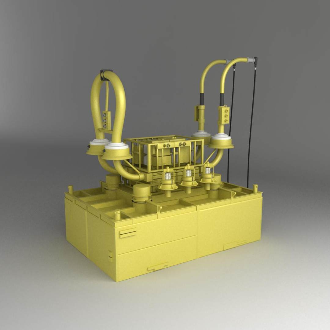 Sub Sea Manifold 3d Model