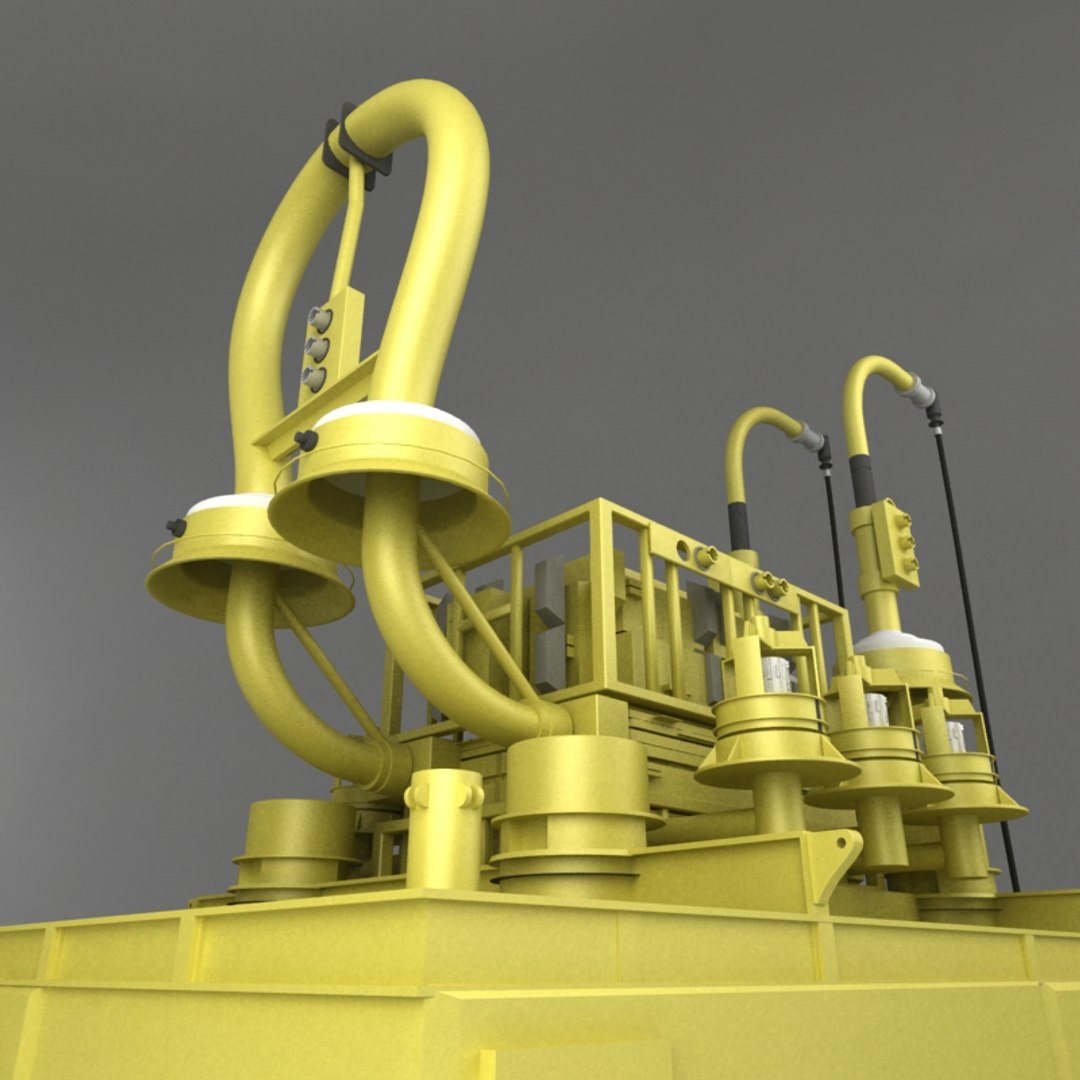 Sub Sea Manifold 3d Model