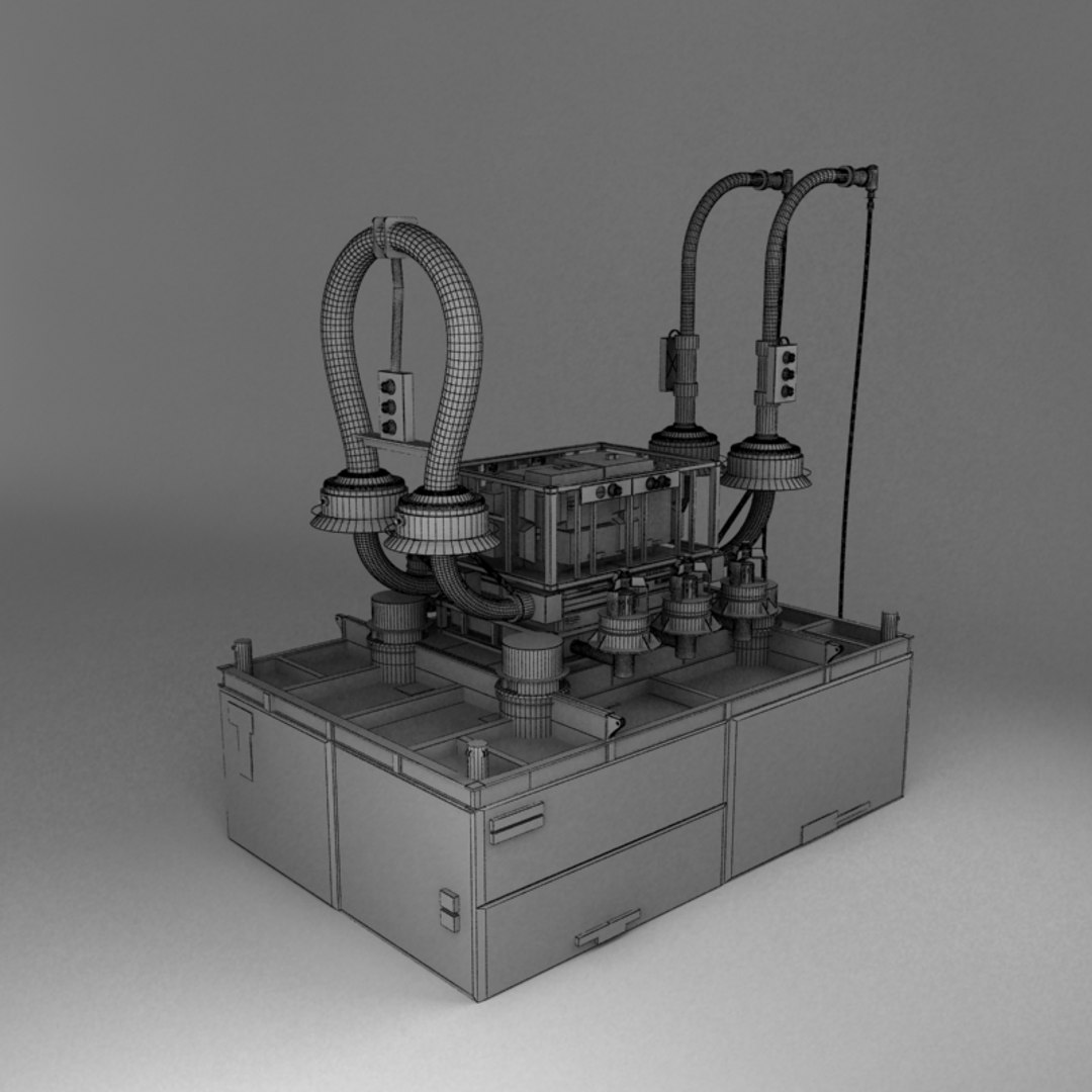 Sub Sea Manifold 3d Model