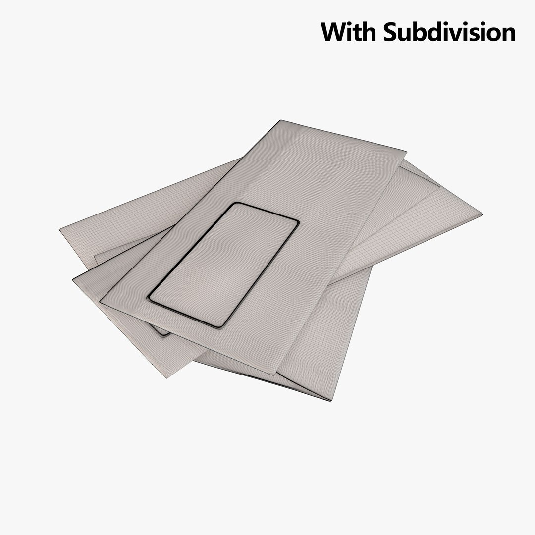 Mail Paper Letter 3D Model - TurboSquid 1561035