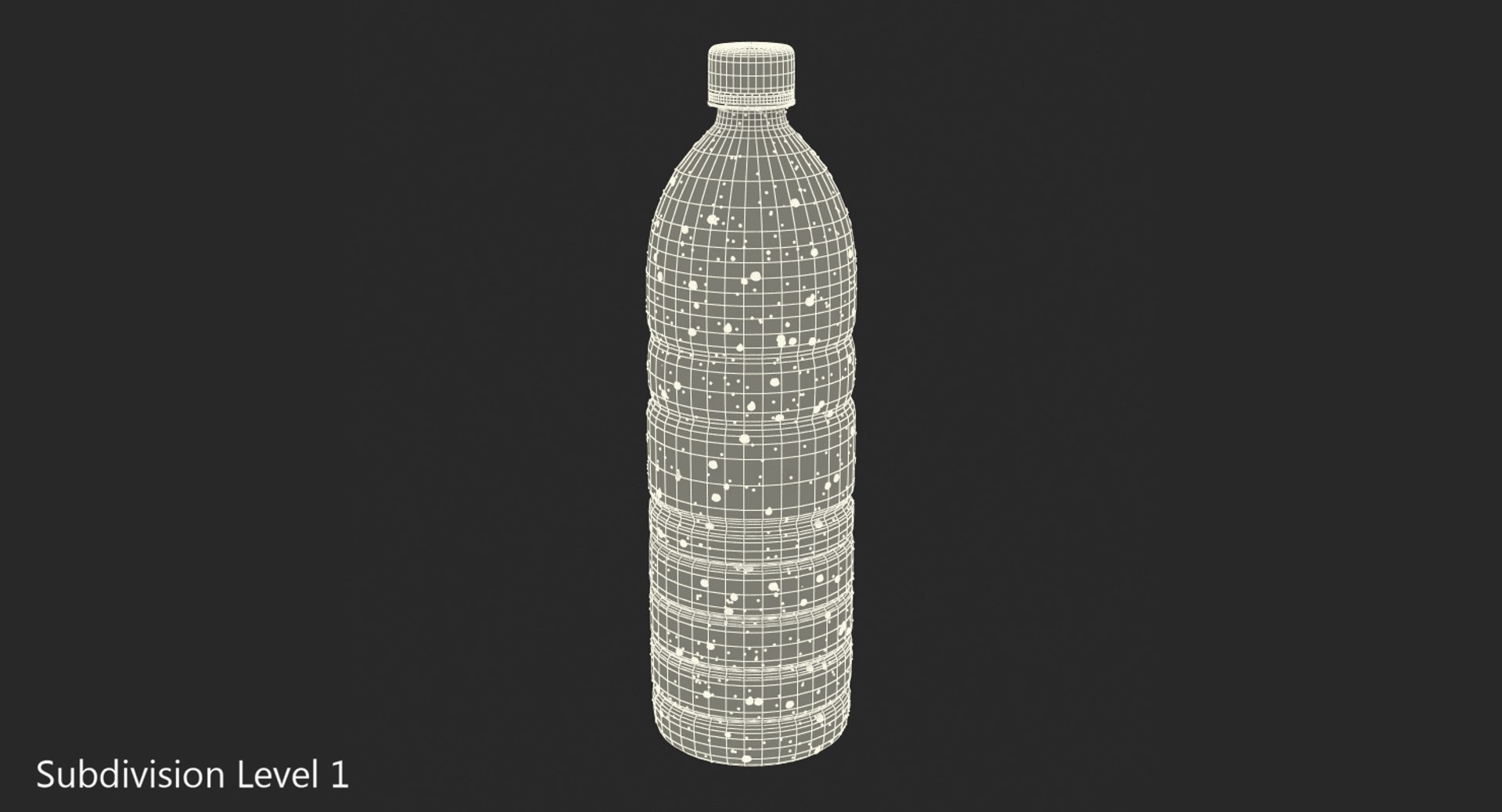 Water Bottle Covered Condensation 3D Model - TurboSquid 1240701