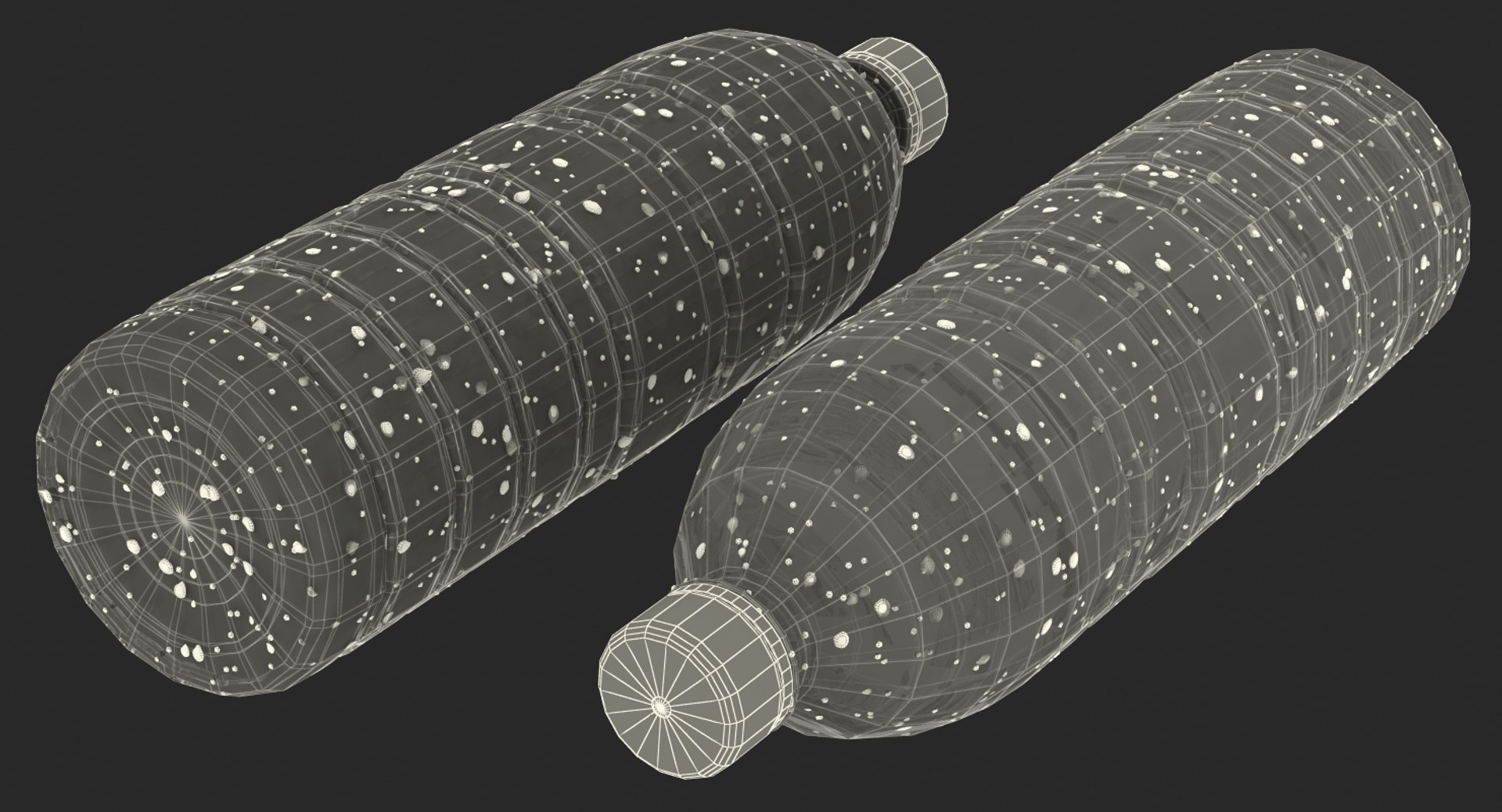 Water Bottle Covered Condensation 3D Model - TurboSquid 1240701