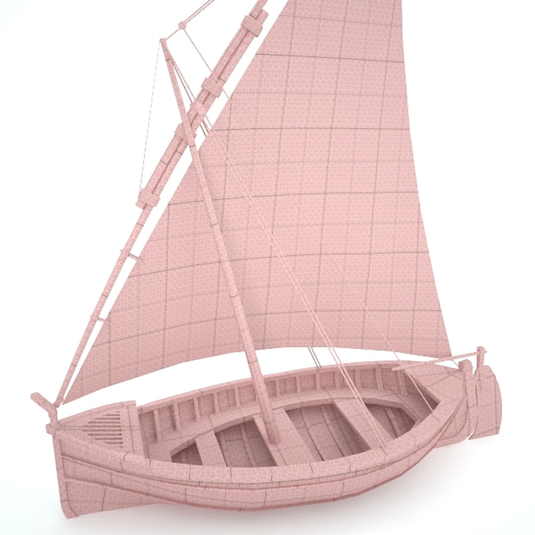 Free 3D Wireframe Boat - TurboSquid 1246348