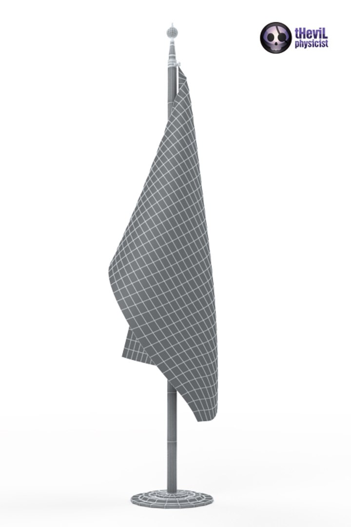 3ds max flag rope