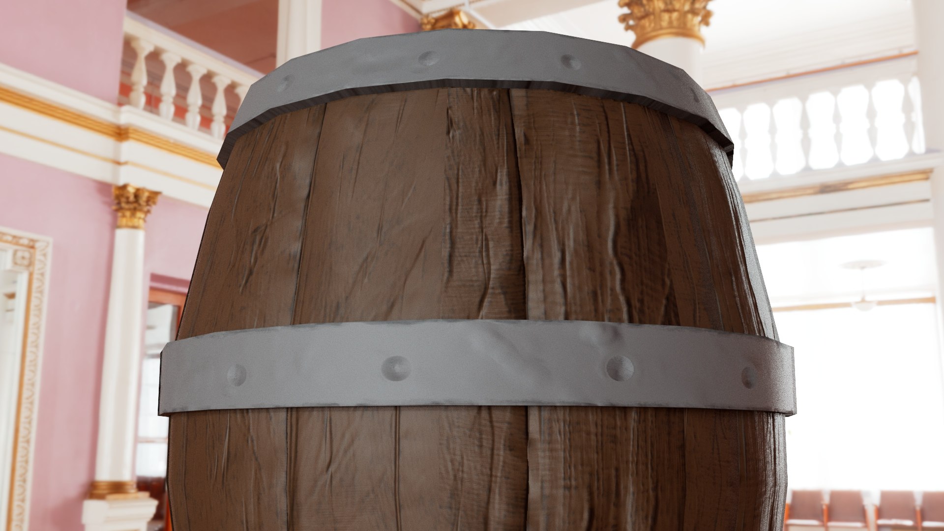 3D Barrel Model - TurboSquid 2050095