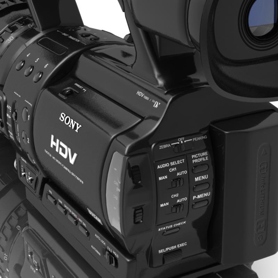 Maya Sony Hdv Hvrz1e Camcorder