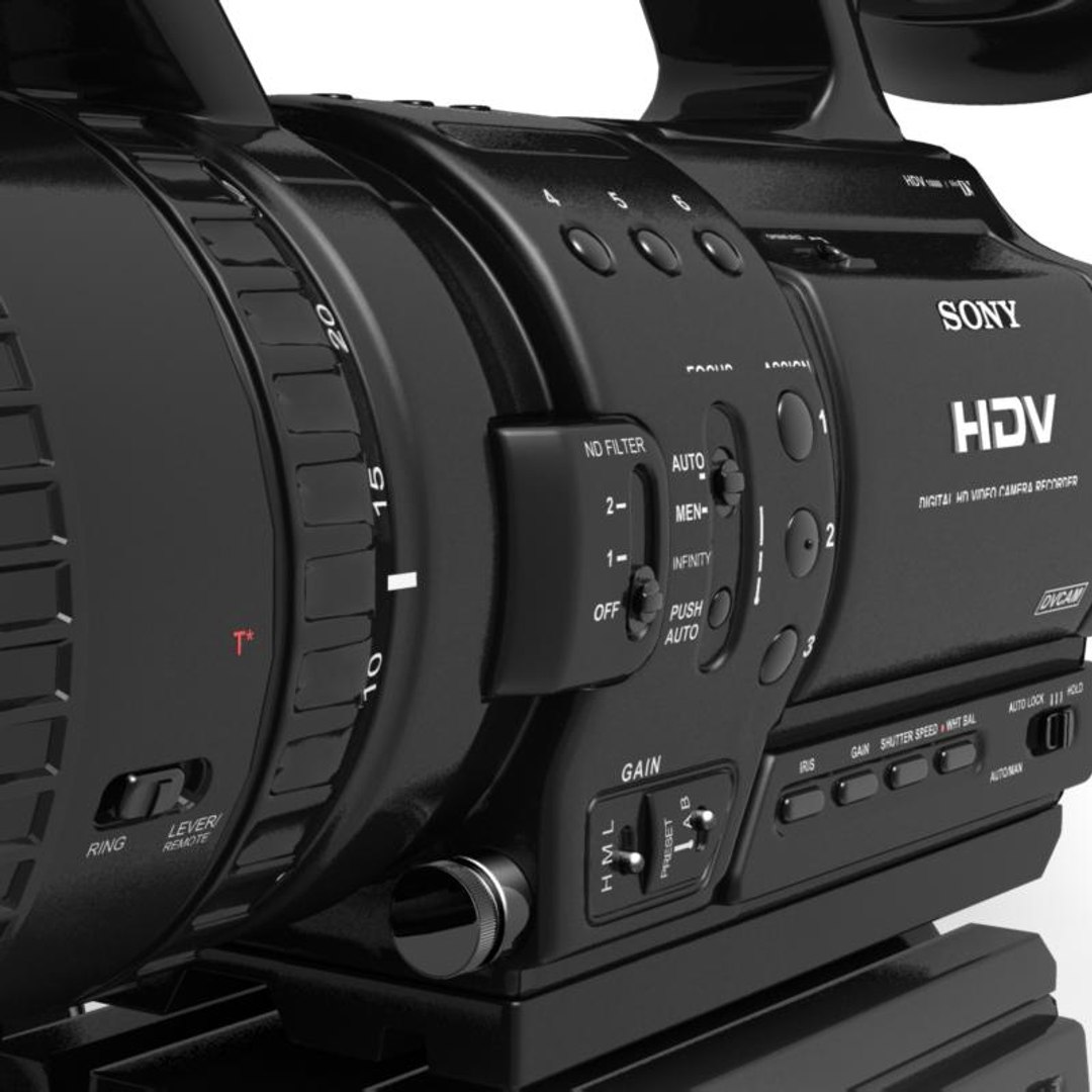Maya Sony Hdv Hvrz1e Camcorder
