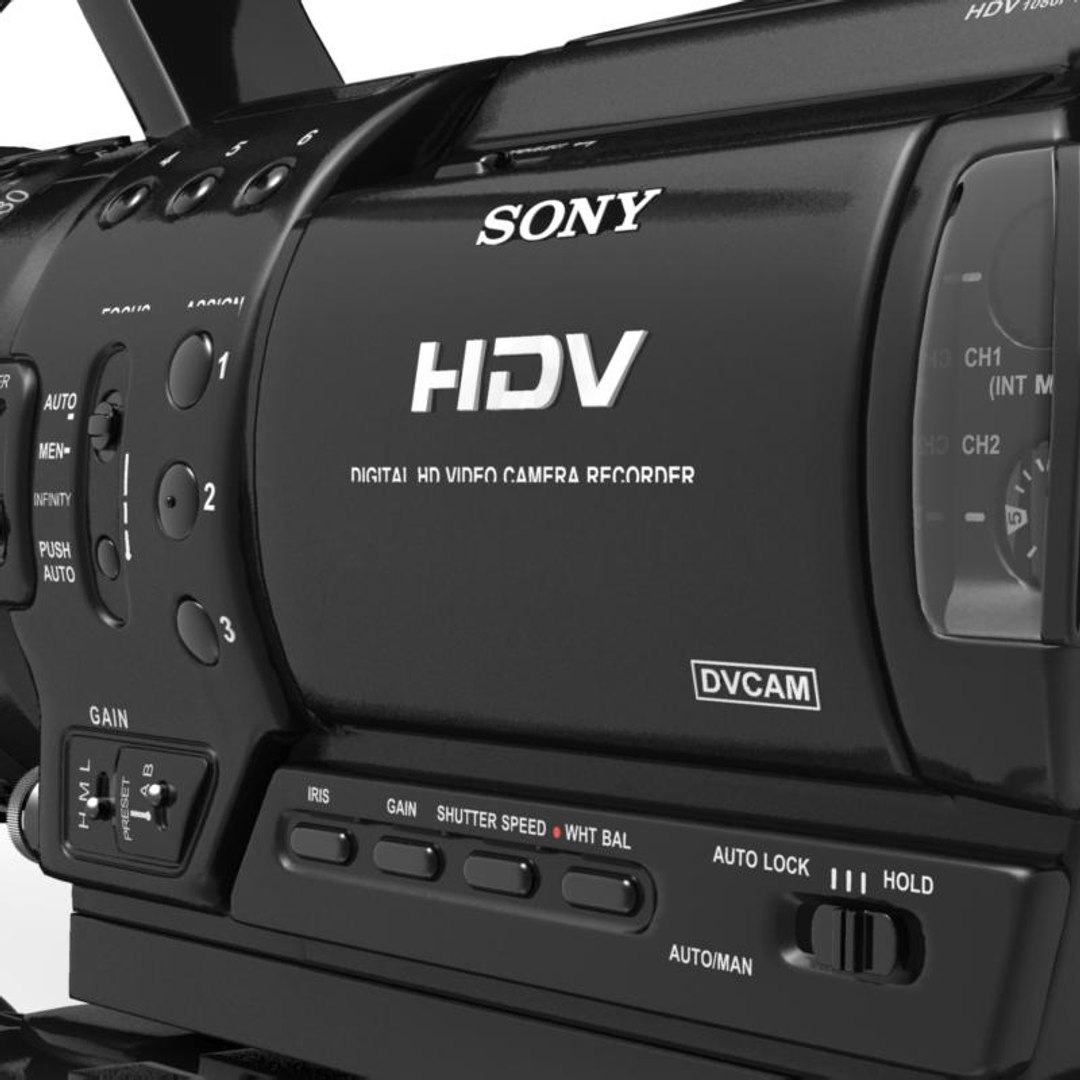 Maya Sony Hdv Hvrz1e Camcorder