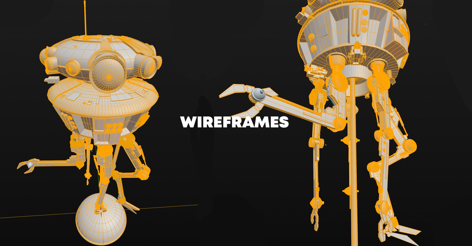 3D Imperial Prob Droid model - TurboSquid 2051422
